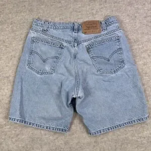 Levi's | Shorts | Vtg Levis 55 Orange Tab Denim Shorts Size 29 Jean ...